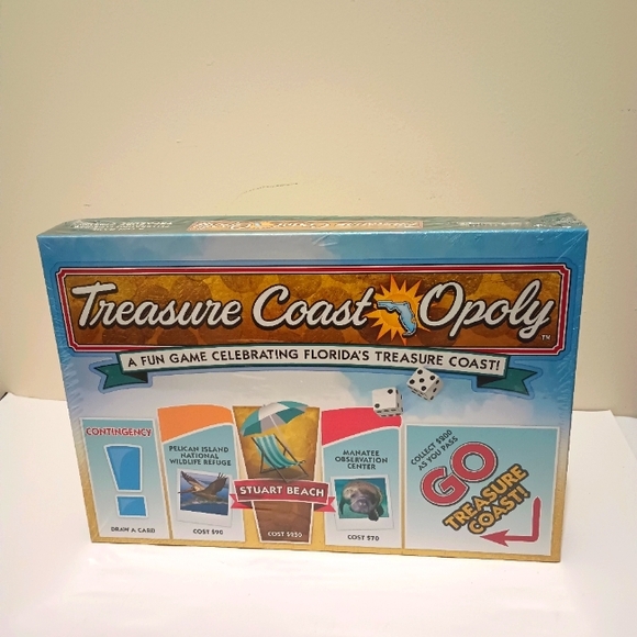 Late for the Sky | Games | Treasure Coast Opoly Board Game Celebrate ...